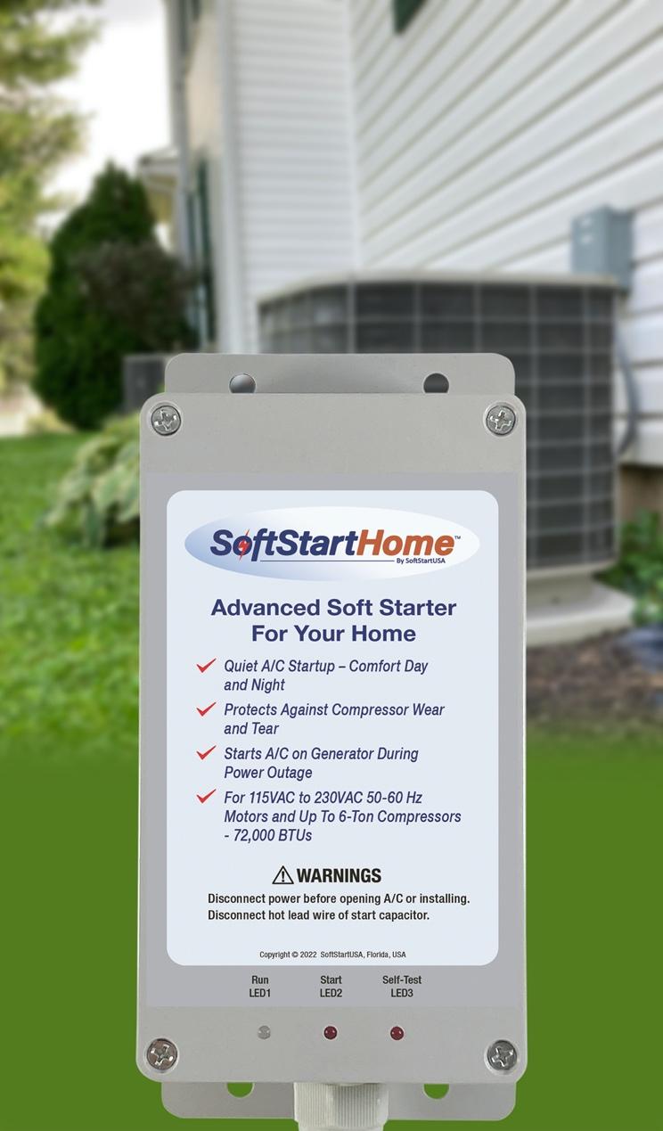 Start Home A/Cs & Heat Pumps with Less Power - SoftStartHome